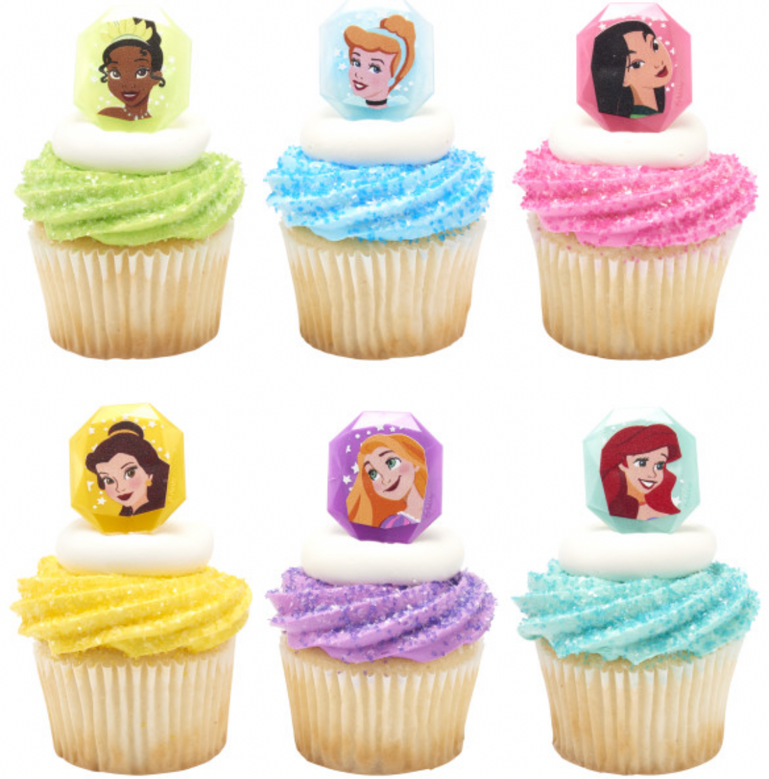 Disney Princesses Cupcake Toppers – The Dessert Depot